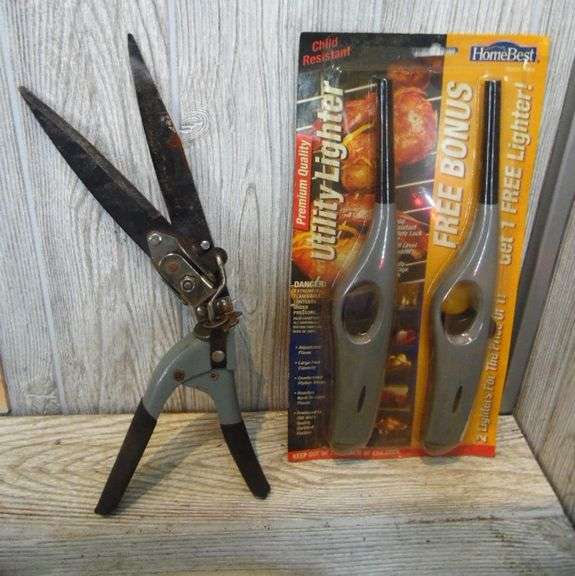 Utility Lighters, Shears & Misc. Hardware - Dunker Auction