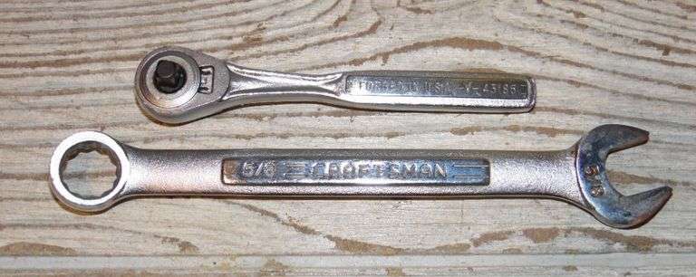 Sears Wrenches - Dunker Auction