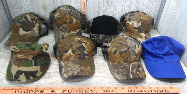 Ball Caps - Dunker Auction