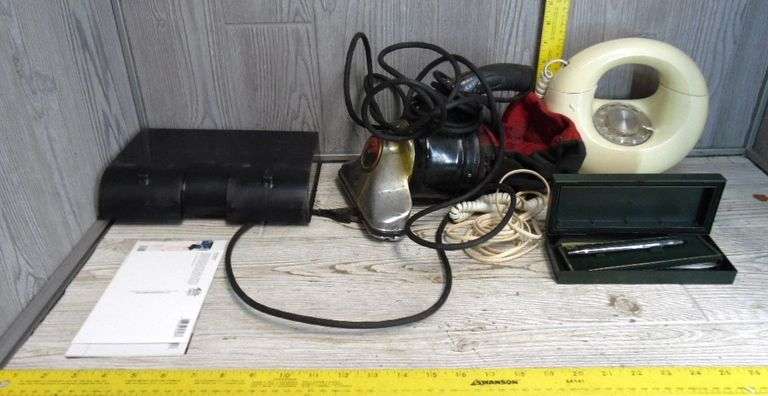 Vintage Phone, Royal Hand Vac & Misc. - Dunker Auction