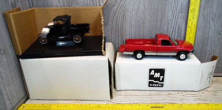 1994 Dodge Plastic Ram 2500 Pickup & 1925 Ford Die Cast Model T Pickup ...