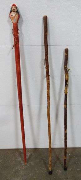 Walking Sticks - Dunker Auction