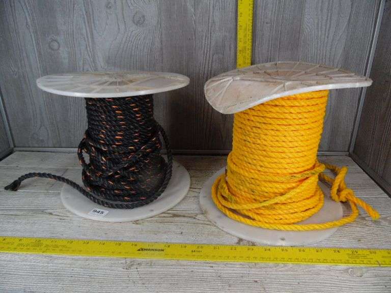 Polypropylene RopeL Partial Rolls - Dunker Auction