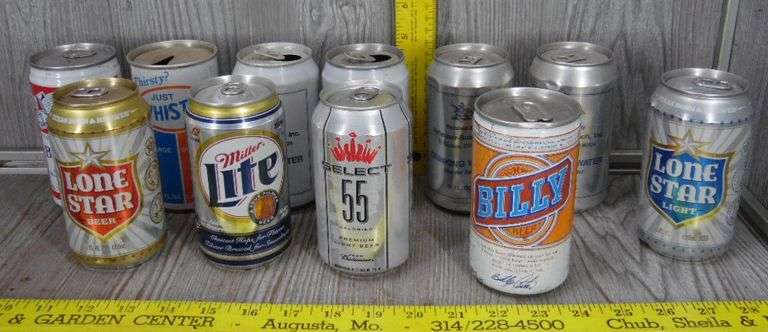 Beer Cans - Dunker Auction