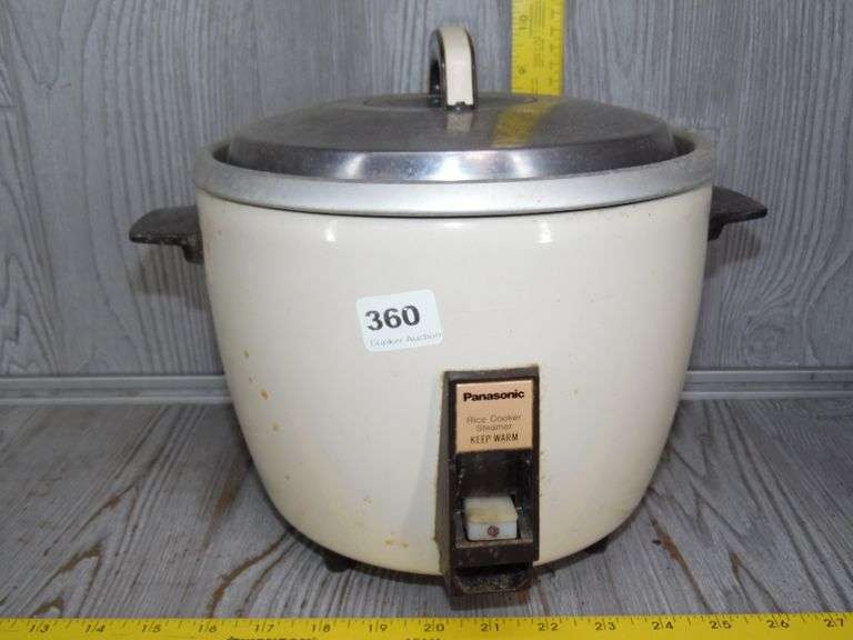 Panasonic Rice Cooker - Dunker Auction