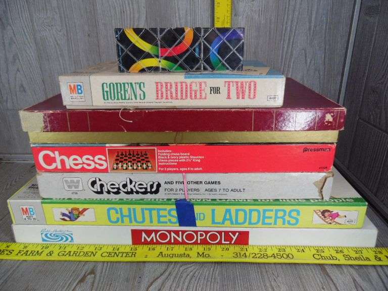 Assorted Board Games - Dunker Auction
