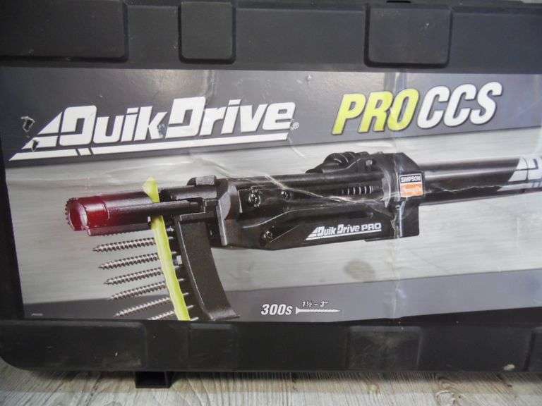 Quick Drive Pro CCS Multi-Purpose Combo Tool & DeWalt Electric Drill ...