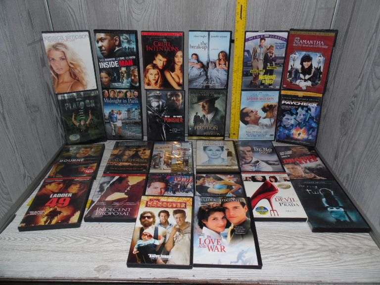 DVD's - Random checked don't know if all is there - Dunker Auction