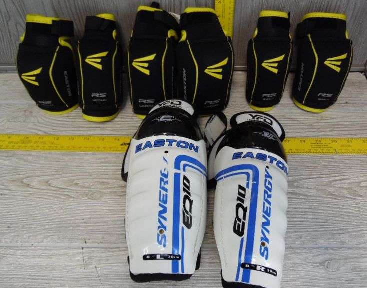 Easton Shin Guards & Elbow Pads (Small, Medium & Large) & - Dunker Auction