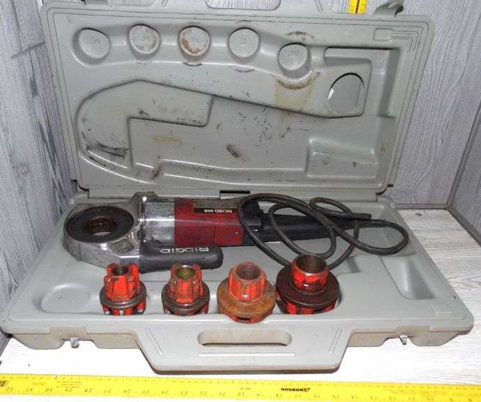 Ridgid 600 Portable Power Drive - Dunker Auction