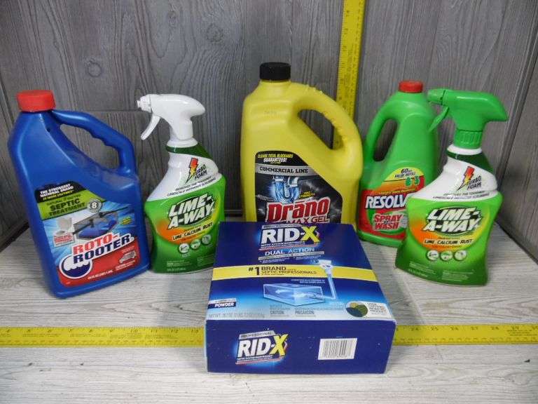 Assorted Chemicals - Dunker Auction