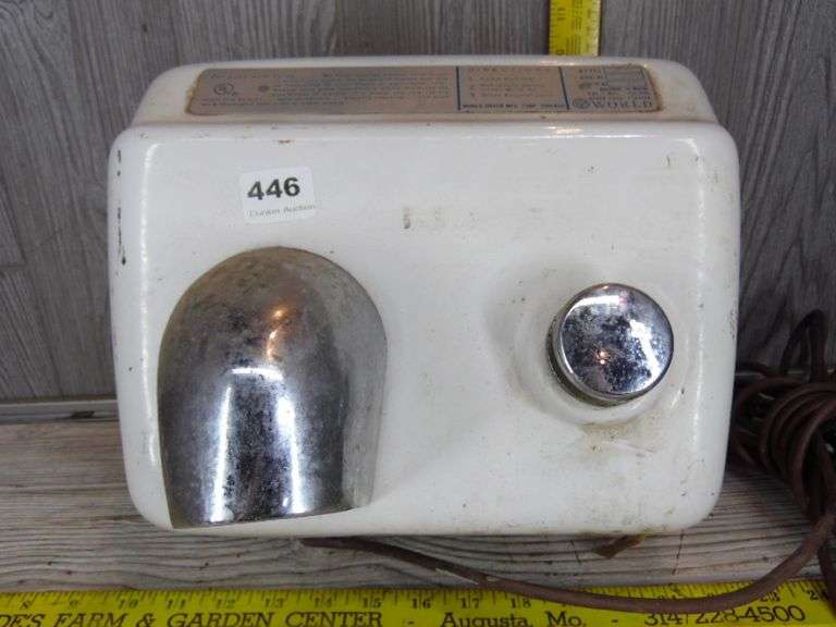 Vintage Electric Hand Dryer - Dunker Auction