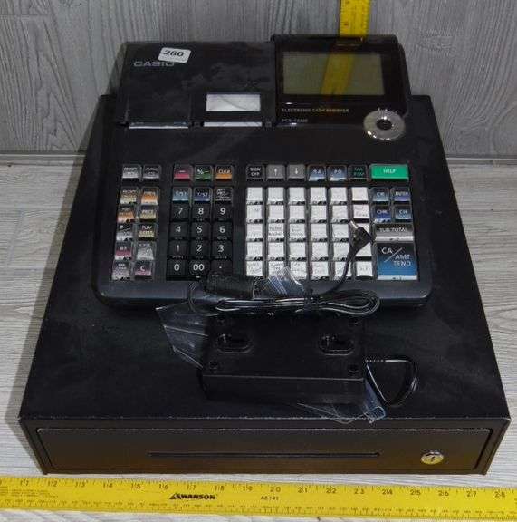 Casio Electronic Cash Register PCR-T2300 - Missing Master Operatating ...
