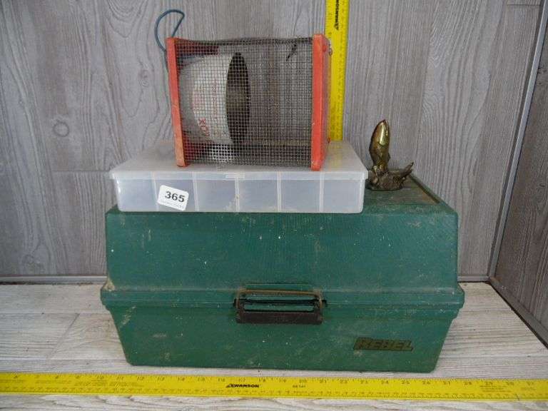 Tackle Box & Misc. - Dunker Auction