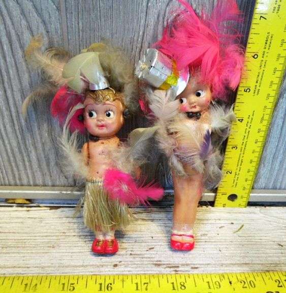 1950's Carnival Cupie Dolls & Misc. - Dunker Auction