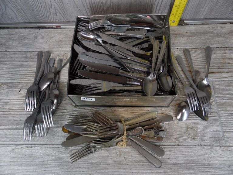 Assorted Flatware - Dunker Auction