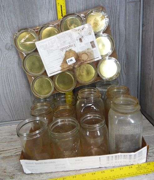 Assorted Canning Jars - Dunker Auction