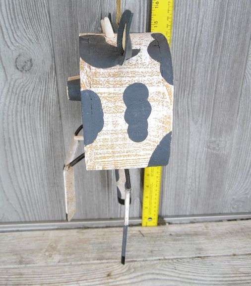 Cow Bird House - Dunker Auction
