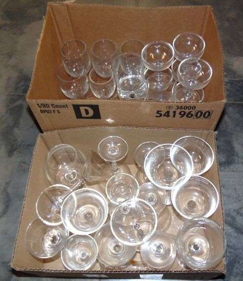 Assorted Bar Glasses - Dunker Auction