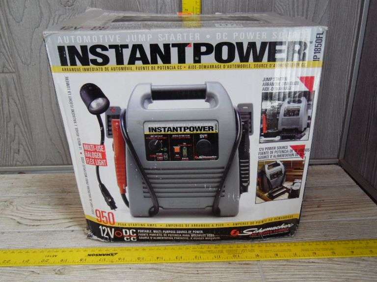 Instant Power Jump Starter & DC Power Source - Dunker Auction