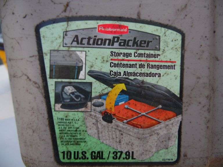 Action Packer Storage Container - Dunker Auction