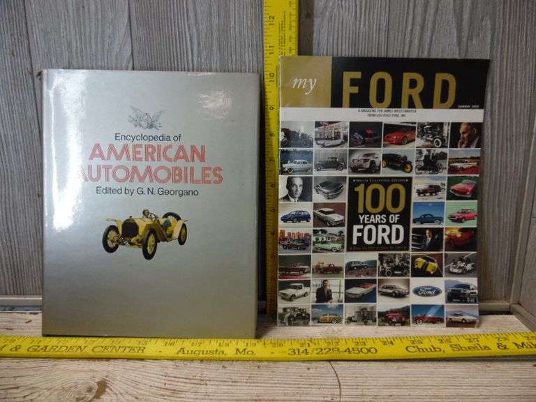 American Automotive Book, Ford Book & Kids Books - Dunker Auction
