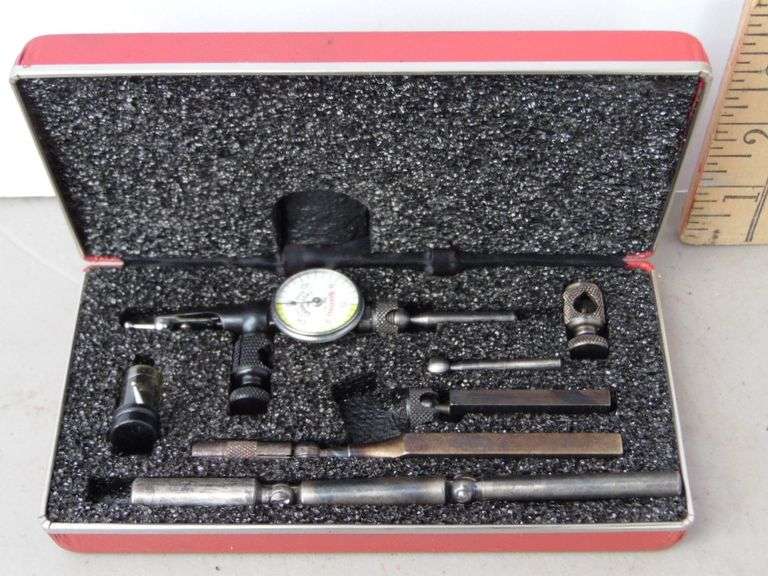 Starrett Dial Indicator Set - Dunker Auction
