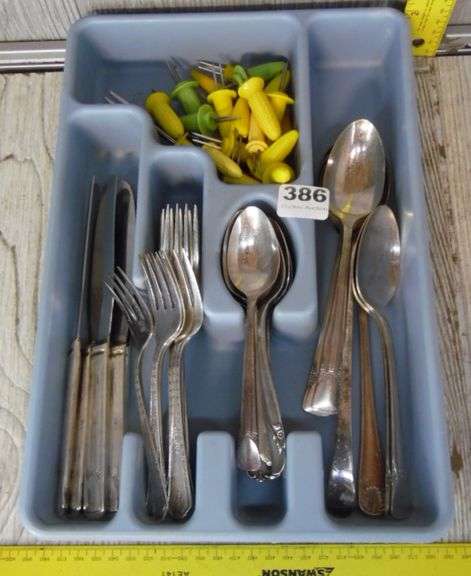Assorted Flatware - Dunker Auction