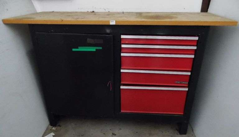 Craftsman Workbench - Dunker Auction