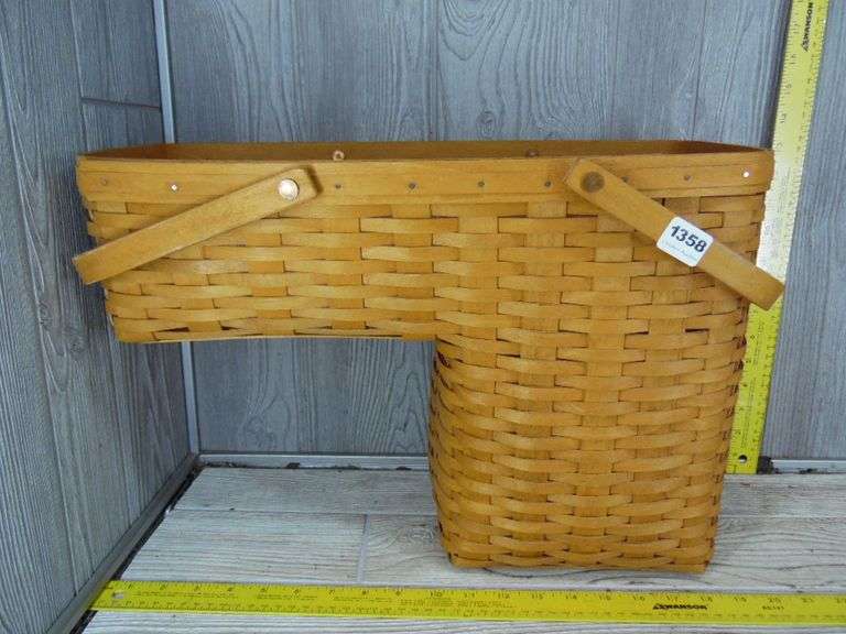 1994 Longaberger Basket - Dunker Auction