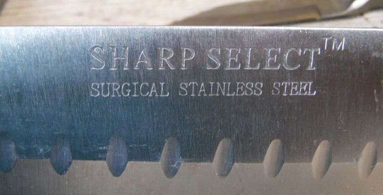 Set of Sharp Select Cutlery in Knife Block - Dunker Auction