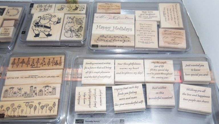 Craft Stamps - Dunker Auction