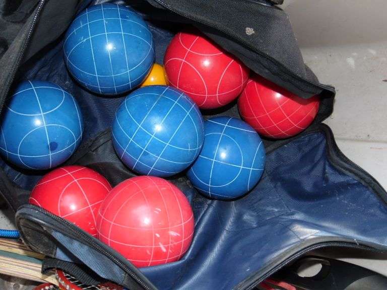 Milk Crates and Tote, Botchy Balls, Rackets & More - Dunker Auction