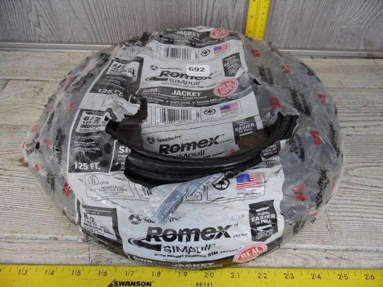 Romex 8/2 - Dunker Auction