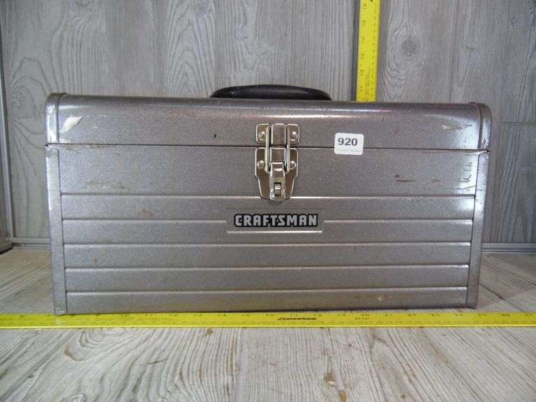 Craftsman Hand Toolbox - Dunker Auction