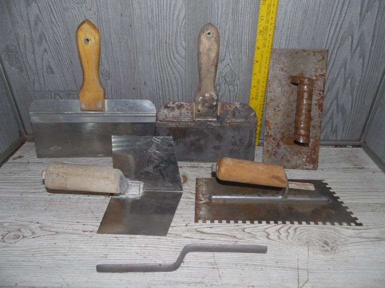 Mud &Concrete Tools - Dunker Auction
