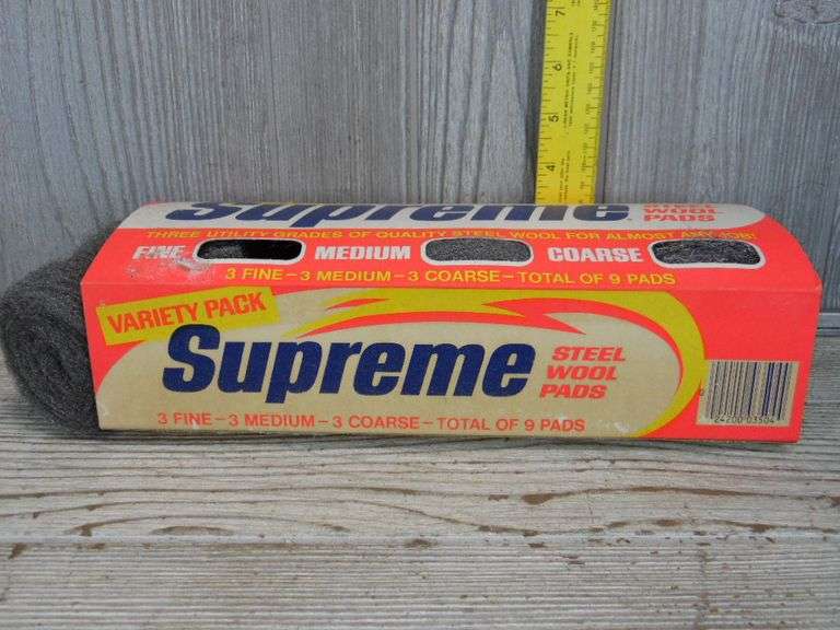 Supreme Steel Wool Pads - Dunker Auction