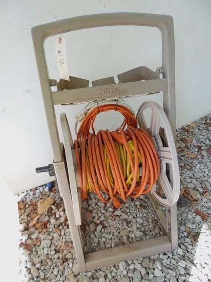 Hose Reel With Extension Cords - Dunker Auction