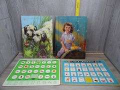 Blocks, Puzzles, & Match Up Game - Dunker Auction