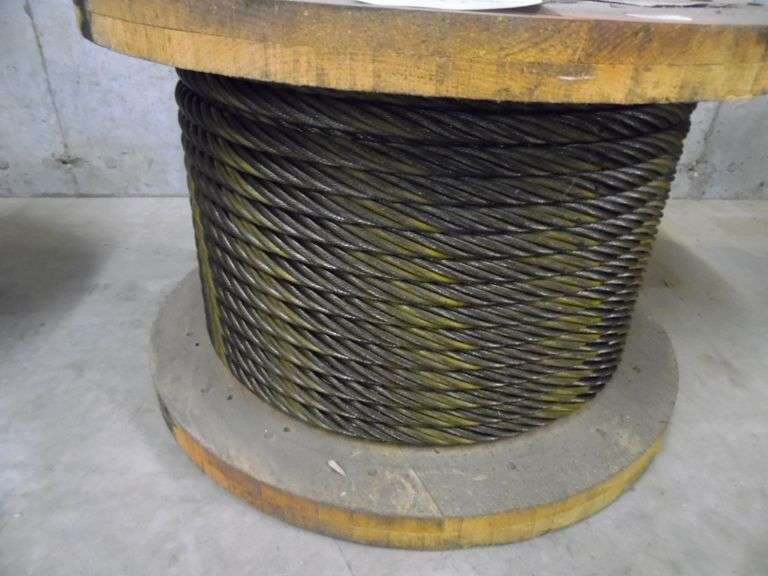3/4" 6x36 WS- IWRC Wire Rope 300' - Dunker Auction