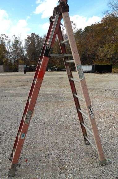 Step Ladder/Straight Ladder Combo - Dunker Auction
