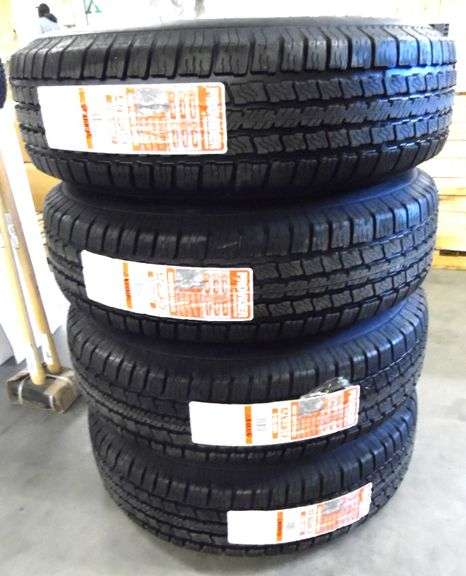 4 New Provider ST 235/80/R16 10 PLY Tires Mounted on 6 Lug Rims (New in ...