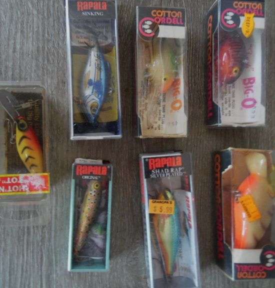 Vintage Lures - Dunker Auction