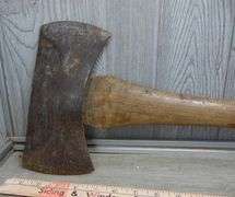 Axe &L og Cleat - Dunker Auction