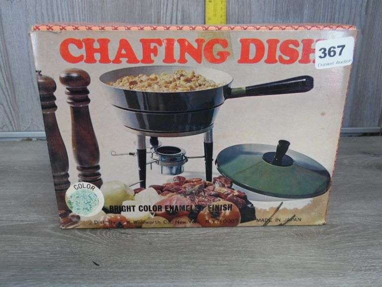 Chafing Dish - New - Dunker Auction