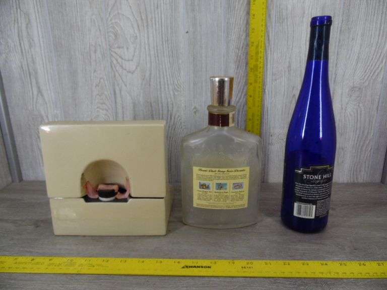 Decanters and Wine Bottle - Dunker Auction