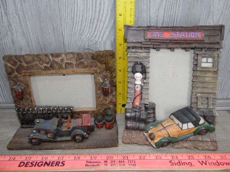 Antique Car Picture Frames - Dunker Auction