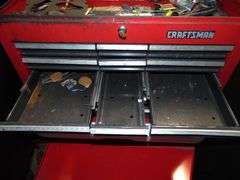 Craftsman 12 Drawer Tool Chest & Contents - Dunker Auction