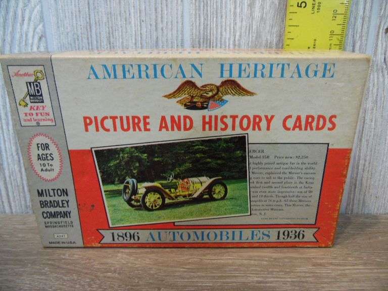 American Heritage Picture & History Cards - Cars & Planes - Dunker Auction