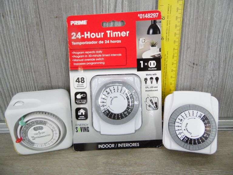 Light Timers, Switch Plate Covers, Switches, & More - Dunker Auction